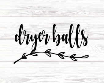 Dryer Sheets Label Decal / Laundry Room Decor / Laundry Dryer - Etsy