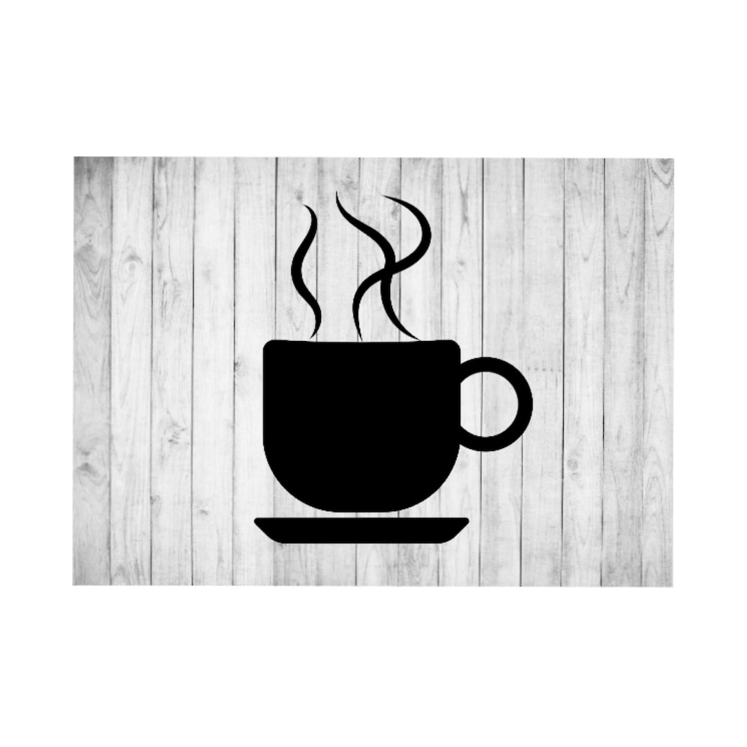 Coffee Cup Decals Coffee Wall Decal Cup Decal Coffee Shop Decor Coffee ...