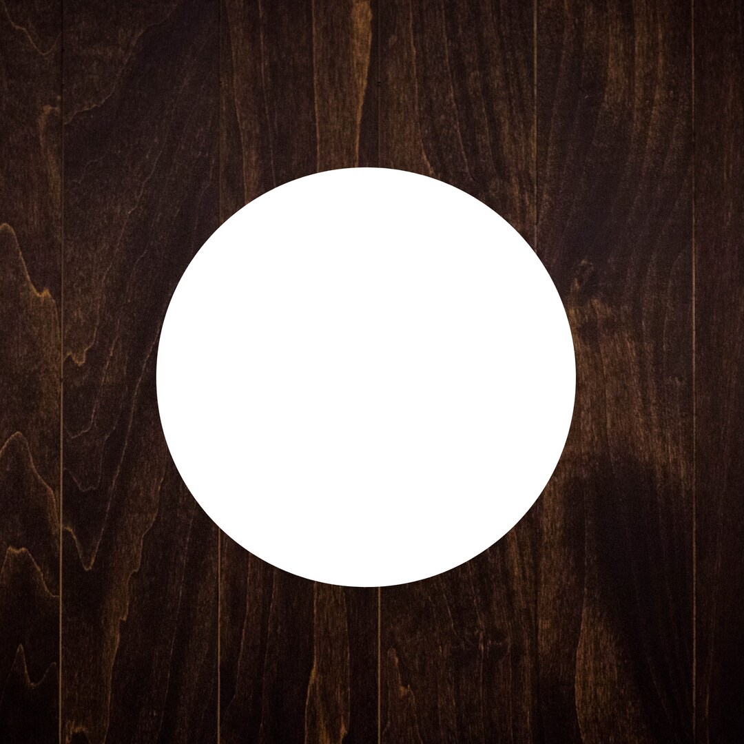 Circle Shape Vinyl Decal, Sticker, Geometric Wall Sticker, Round Vinyl ...