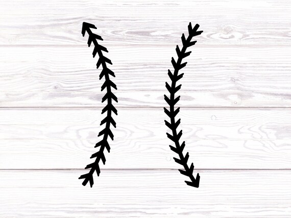 Baseball Stitches Decal Baseball Stitch Decals Baseball Mom Softball
