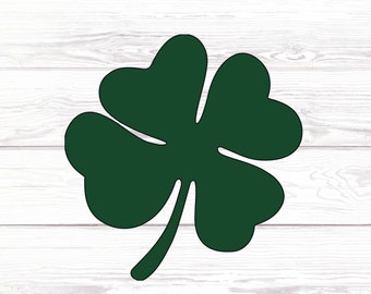 Four Leaf Clover Vinyl Decal Sticker - Etsy