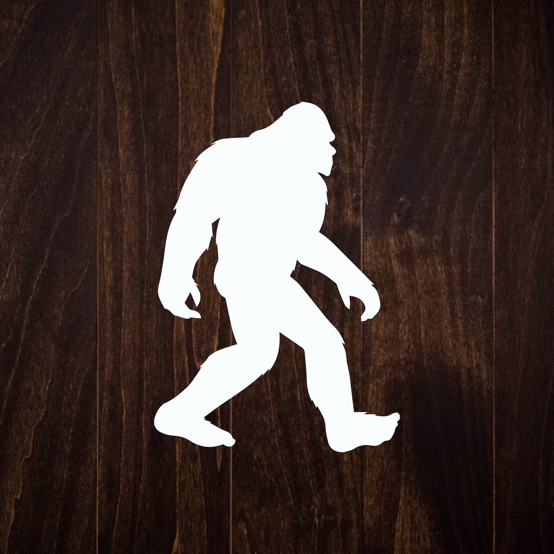 Bigfoot Decal/ Bigfoot Car Decal/sasquatch Decal/truck Decal/window ...