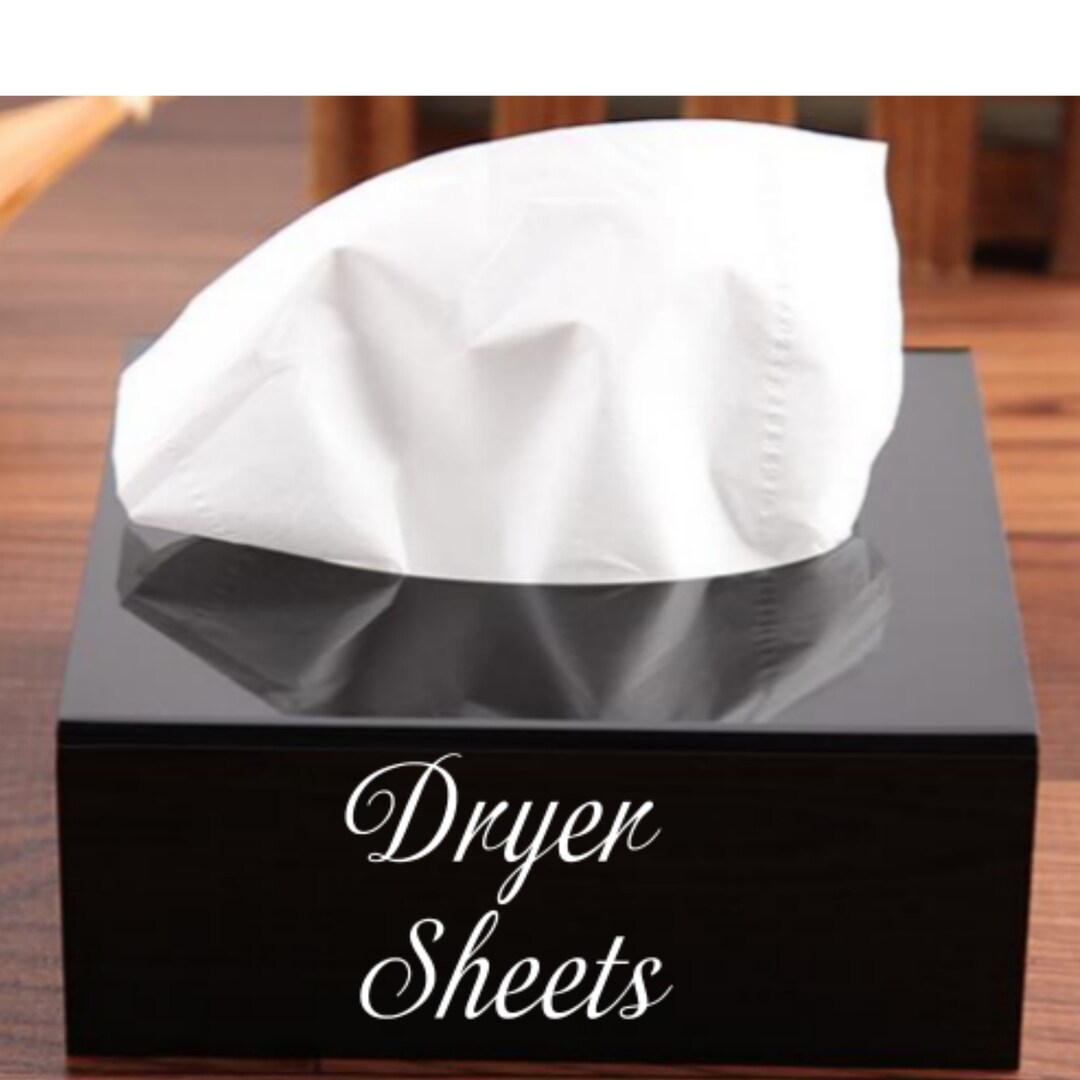 Dryer Sheets Decal, Laundry Label Decals, Bottle Labels, Custom Labels ...