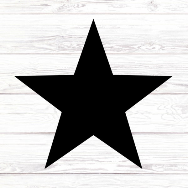 Star Vinyl Decal - Etsy