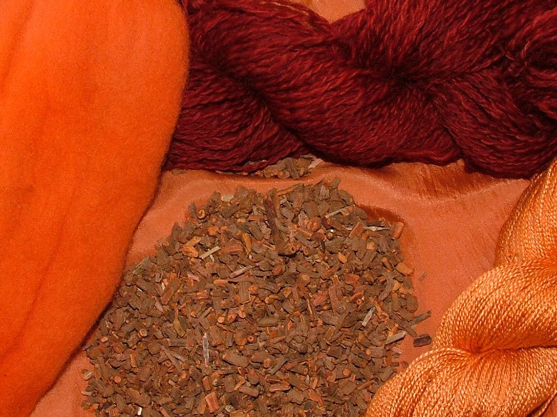Madder Root Natural Dye | 4 Oz, 113 Grams | Red Natural Dye | Orange ...