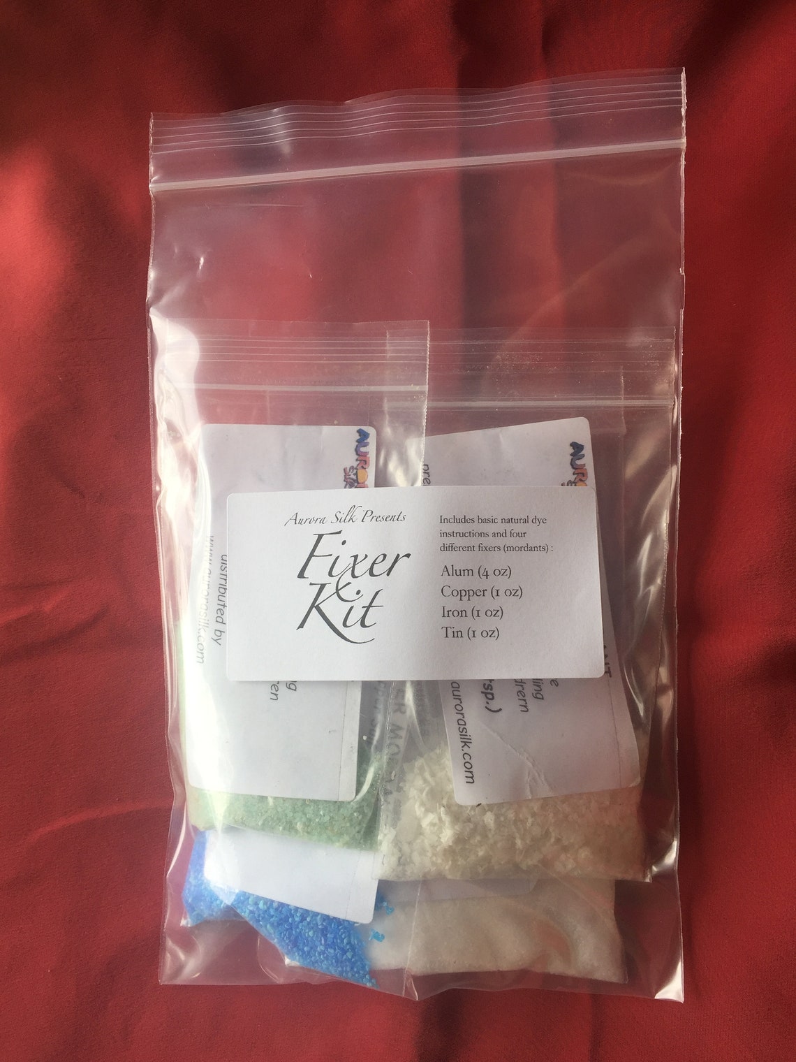 Mordant Kit | Fixer Kit | Natural Dye Kit | Iron Mordant, Copper ...
