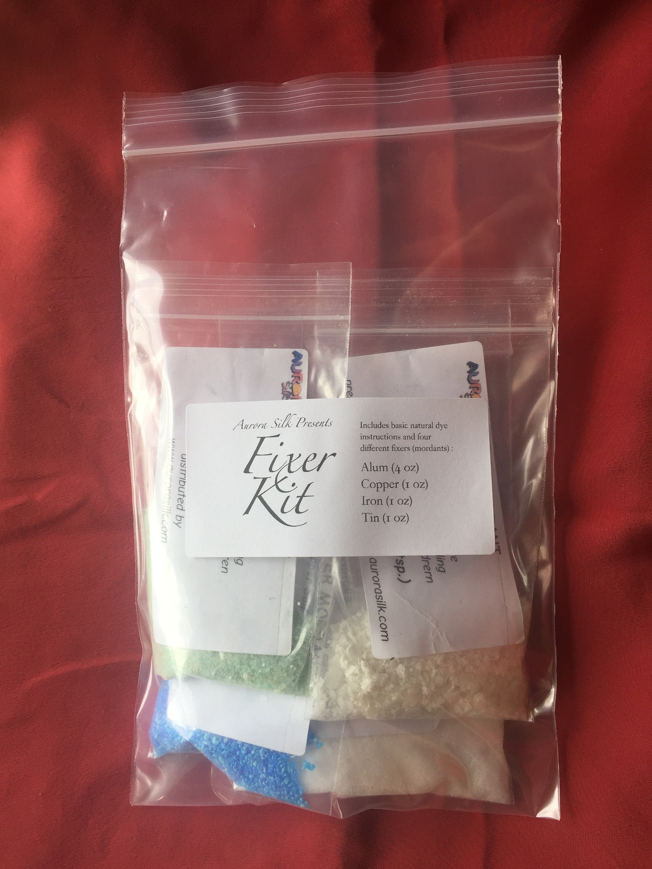 Mordant Kit | Fixer Kit | Natural Dye Kit | Iron Mordant, Copper ...