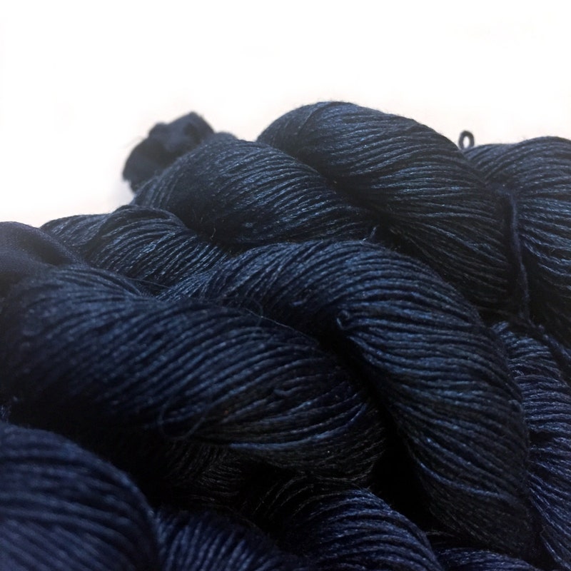 Indigo Dyed Yarn - Etsy