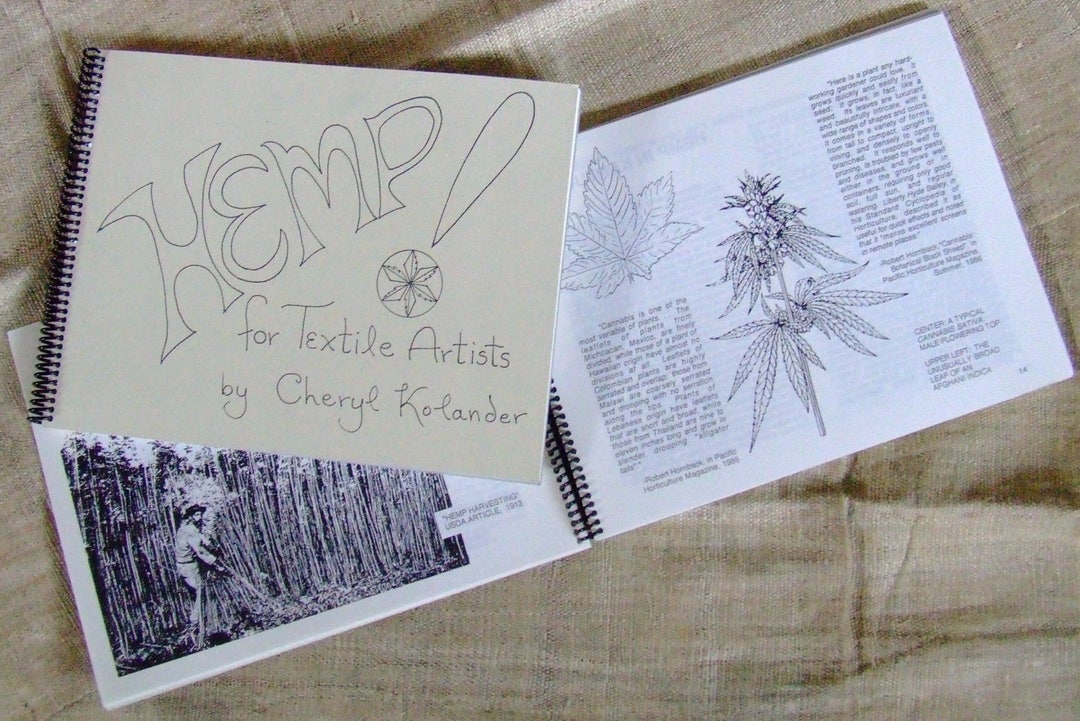 Hemp for Textile Artists | Fiber Craft Book | Hemp Growing ...
