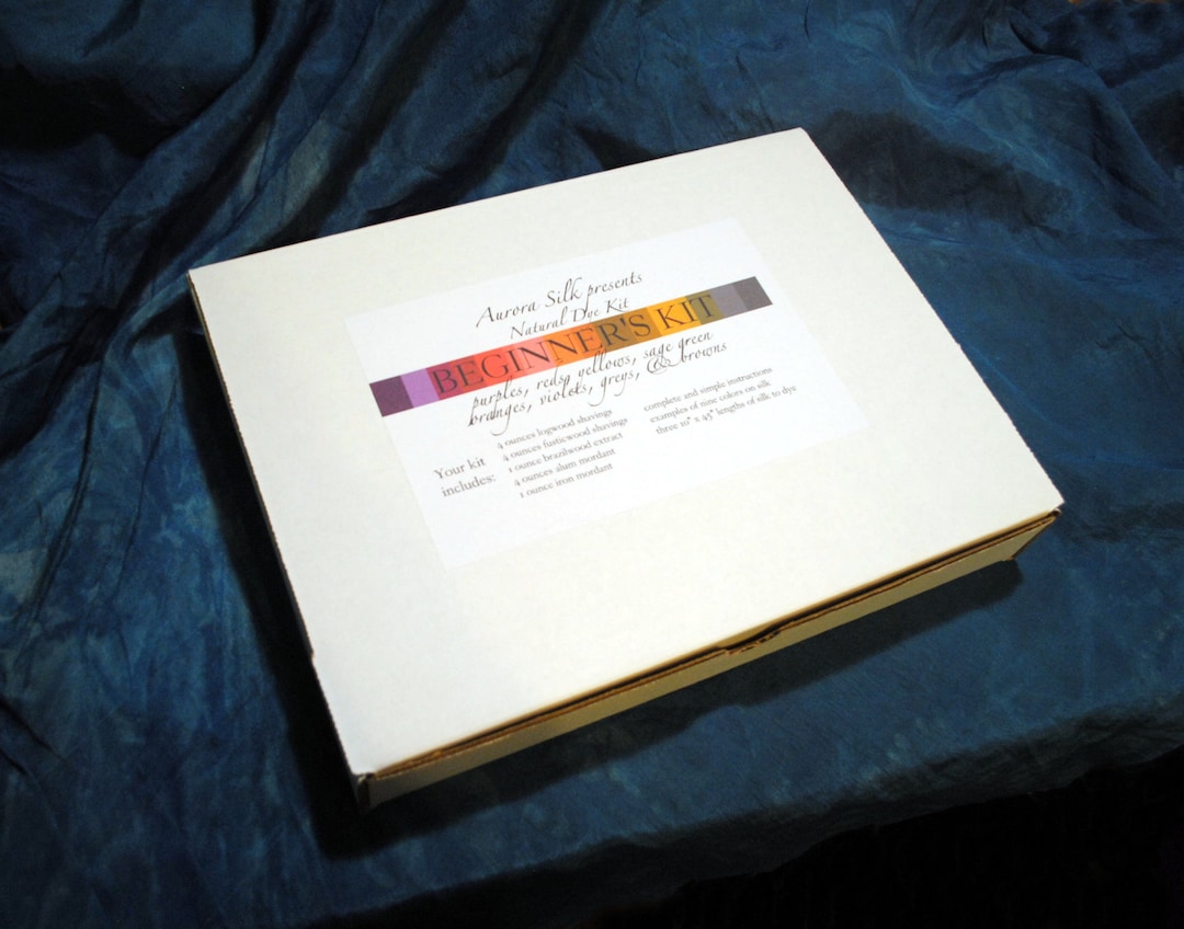 Beginner's Natural Dye Kit | Fabric Dying Kit | Osage Orange Dye ...