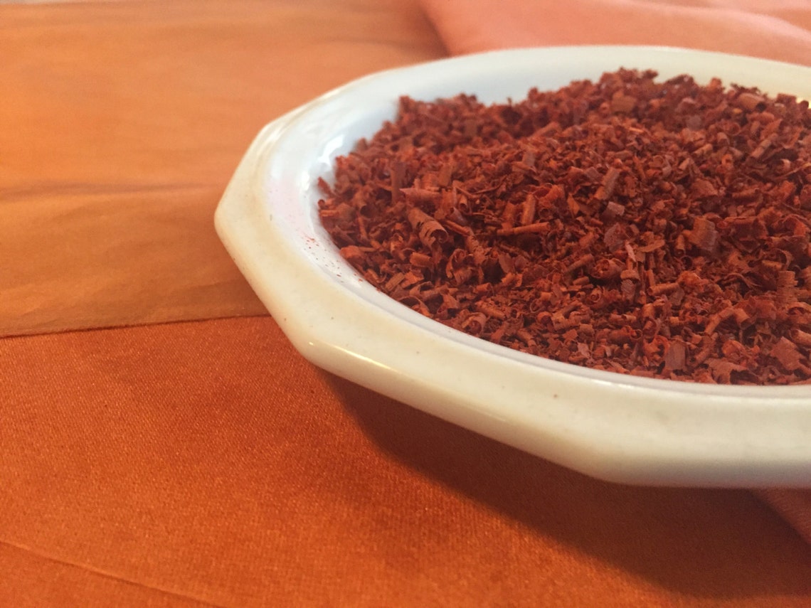 Padauk Brazilwood Shavings Red Natural Dye Orange Natural | Etsy