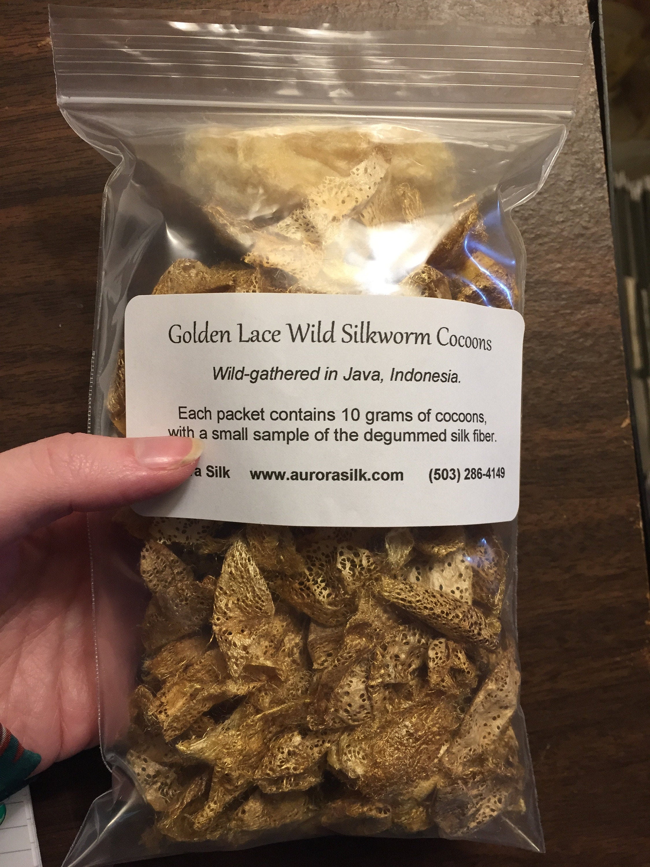 Golden Silk Cocoons Raw Silk Cocoons Gold Silk | Etsy