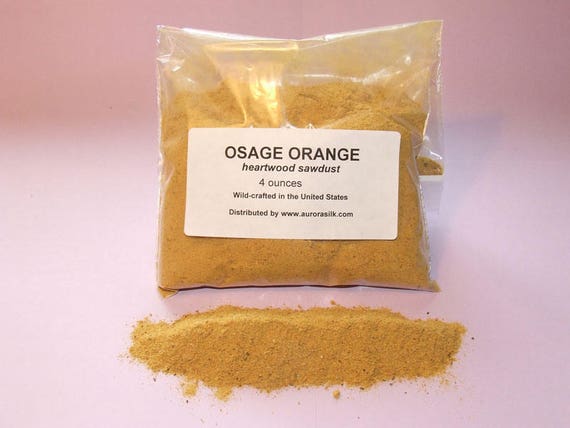 Osage Orange Natural Dye Yellow Dye American Fusticwood - Etsy