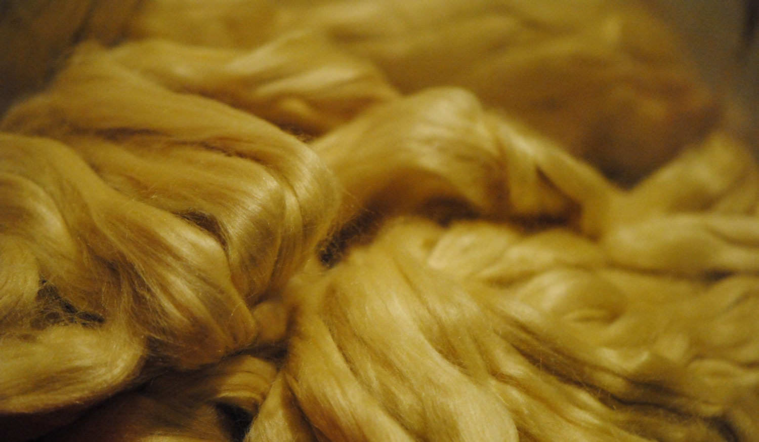 Tussah Silk Roving Silk Sliver Wild Silk Fiber Tussah - Etsy