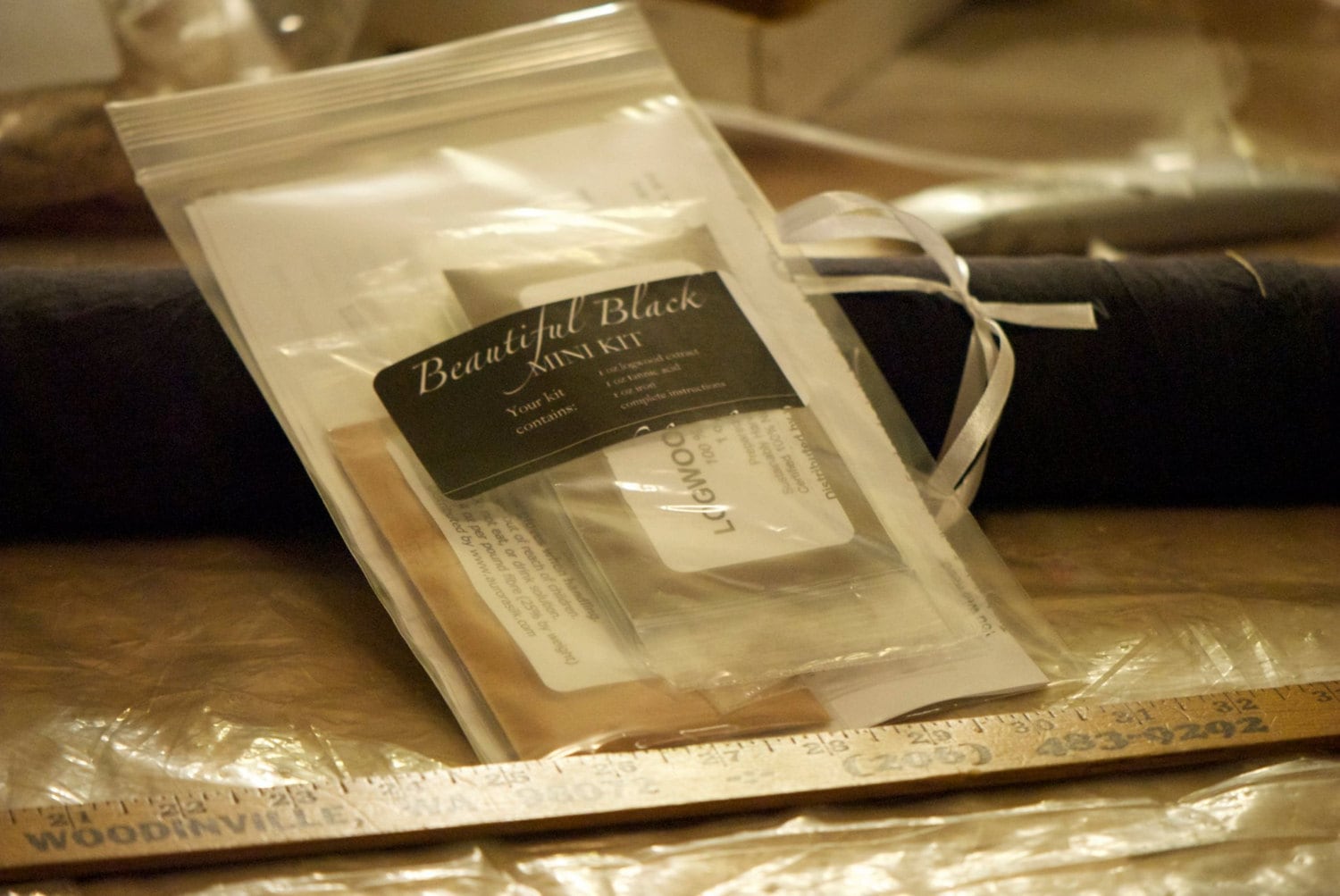 Black Natural Dye Kit | Black Fabric Dye Kit | Natural Dying Gift ...