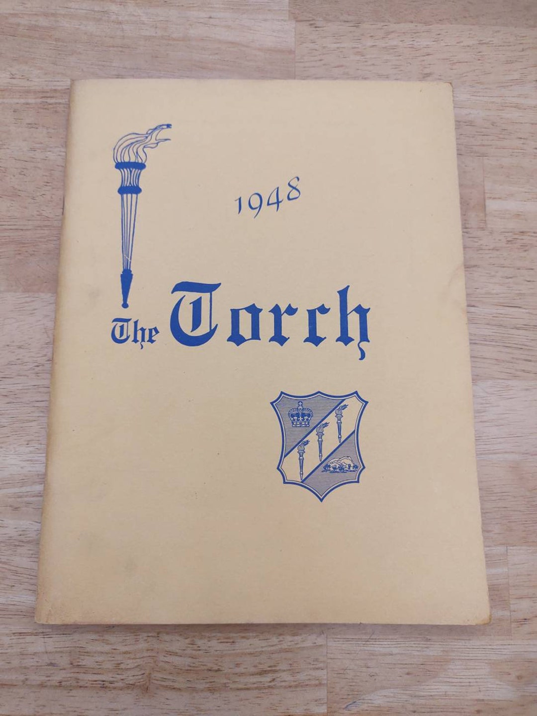 The Torch 1948 Mount Royal High School Yearbook Montreal Canada Vintage ...