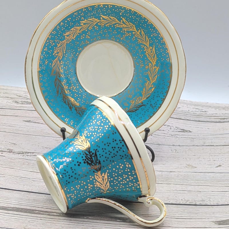 Turquoise Gold China - Etsy