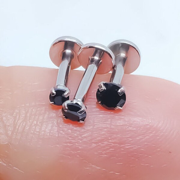 Black Monroe Piercing - Etsy