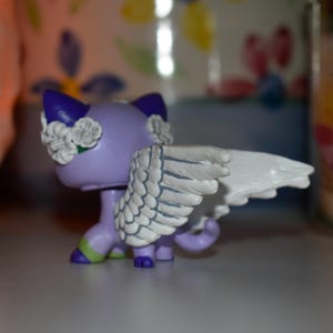 Ooak Lps Custom - Hand Painted Angel Kitty - Etsy