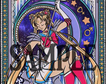 Sailor moon poster | Etsy