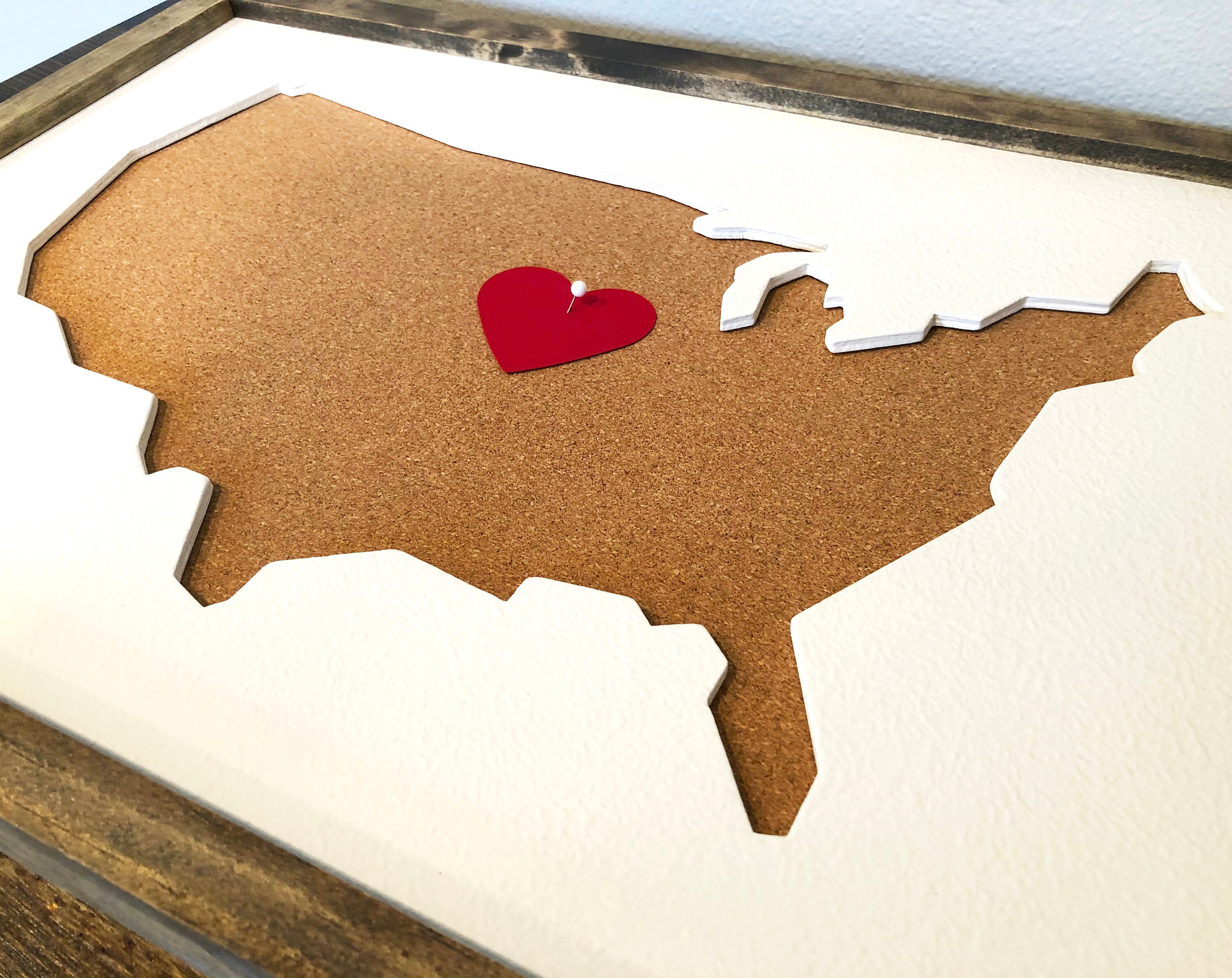 Handcrafted USA Bulletin Board Sign - Etsy