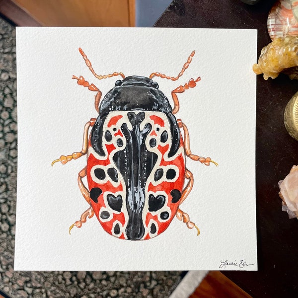 Beetle Art - Etsy