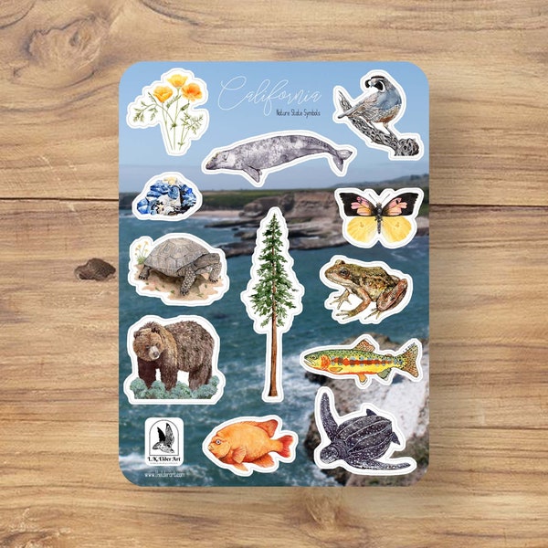 California Stickers - Etsy