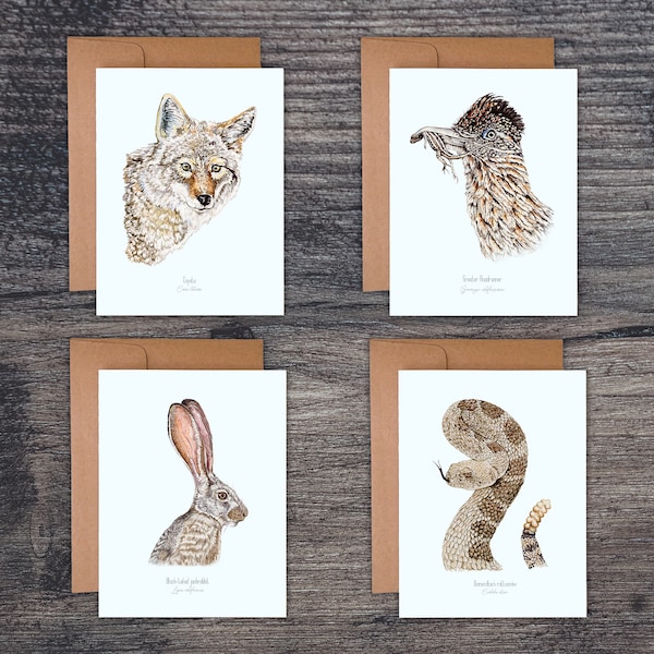 Desert Card - Etsy