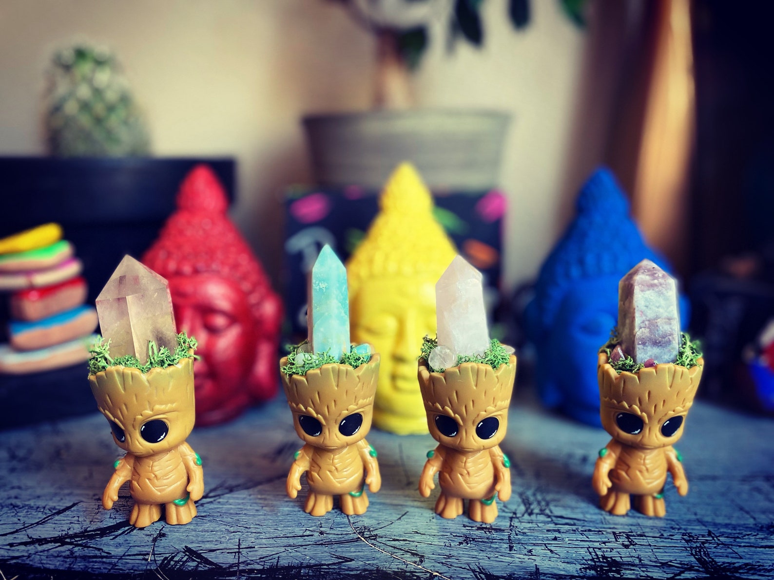 Baby Groot Crystal Guardians of the Galaxy Crystal Healing - Etsy UK