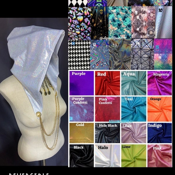 Festival Hoods - Etsy