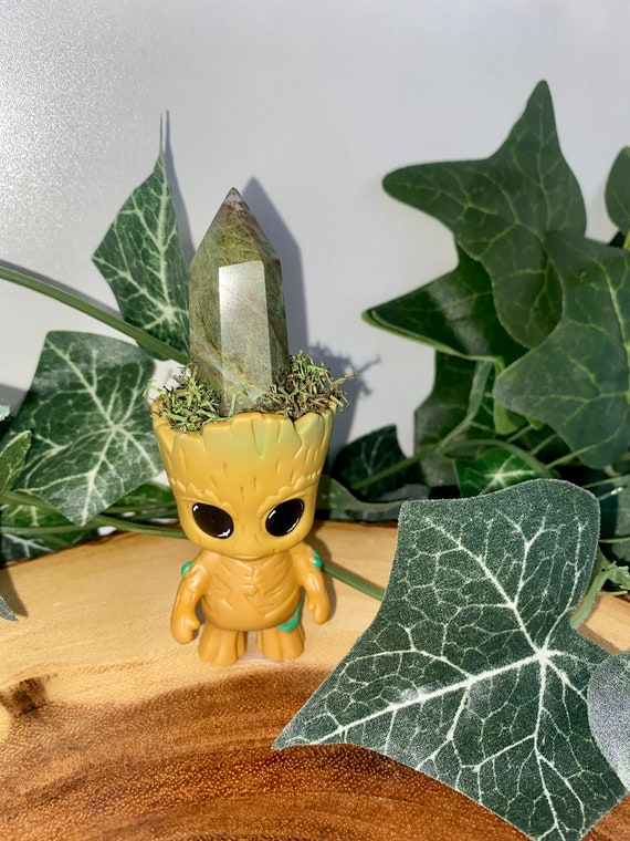 Baby Groot Crystal Guardians of the Galaxy Crystal Healing | Etsy