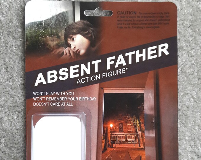 Absent Father Action Figure Comes With Everything You See | Etsy