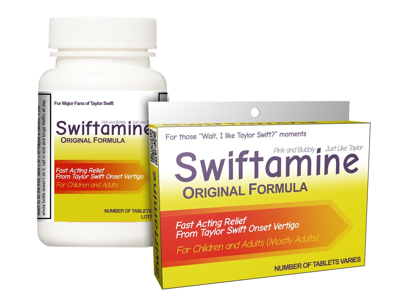 Taylor Swift Gift: Swiftamine Candy Box or Bottle Shake It | Etsy