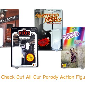 Mental Health Action Figure: Childhood Trauma fun Gag Gift for People ...