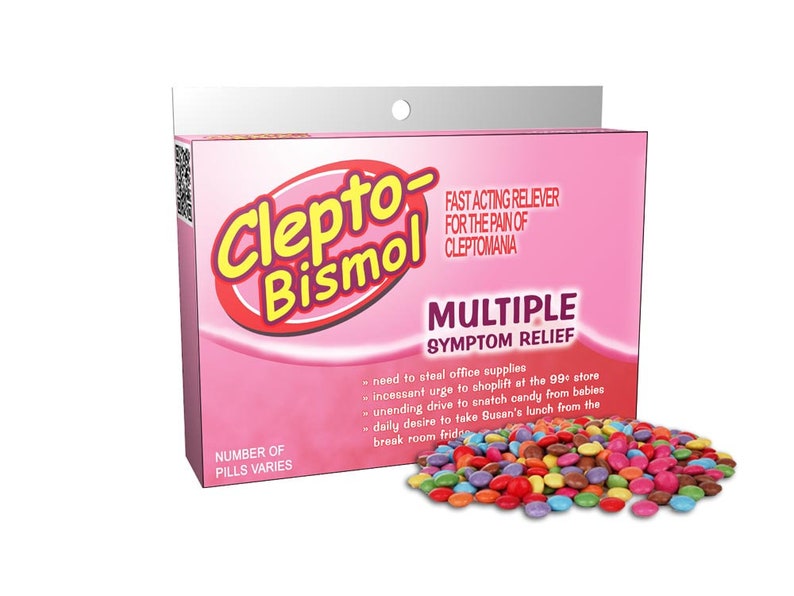Prank Gift: Clepto-bismol Download & Print Gag Gift - Etsy