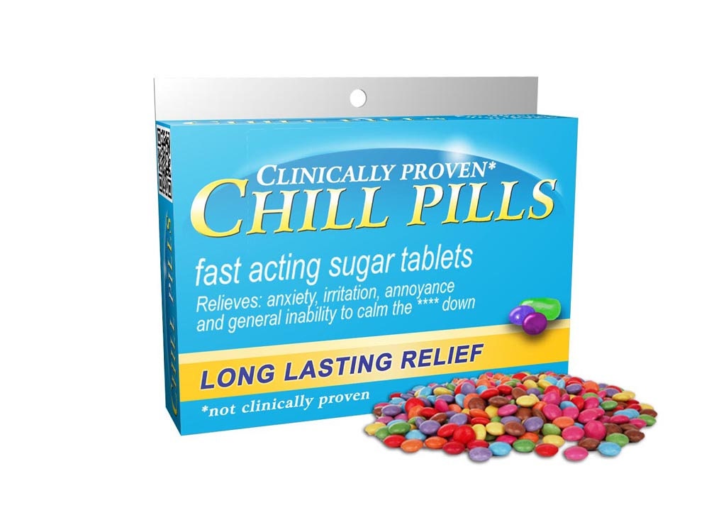 Chill Pills Candy Box or Bottle Mental Health Gag Gift - Etsy