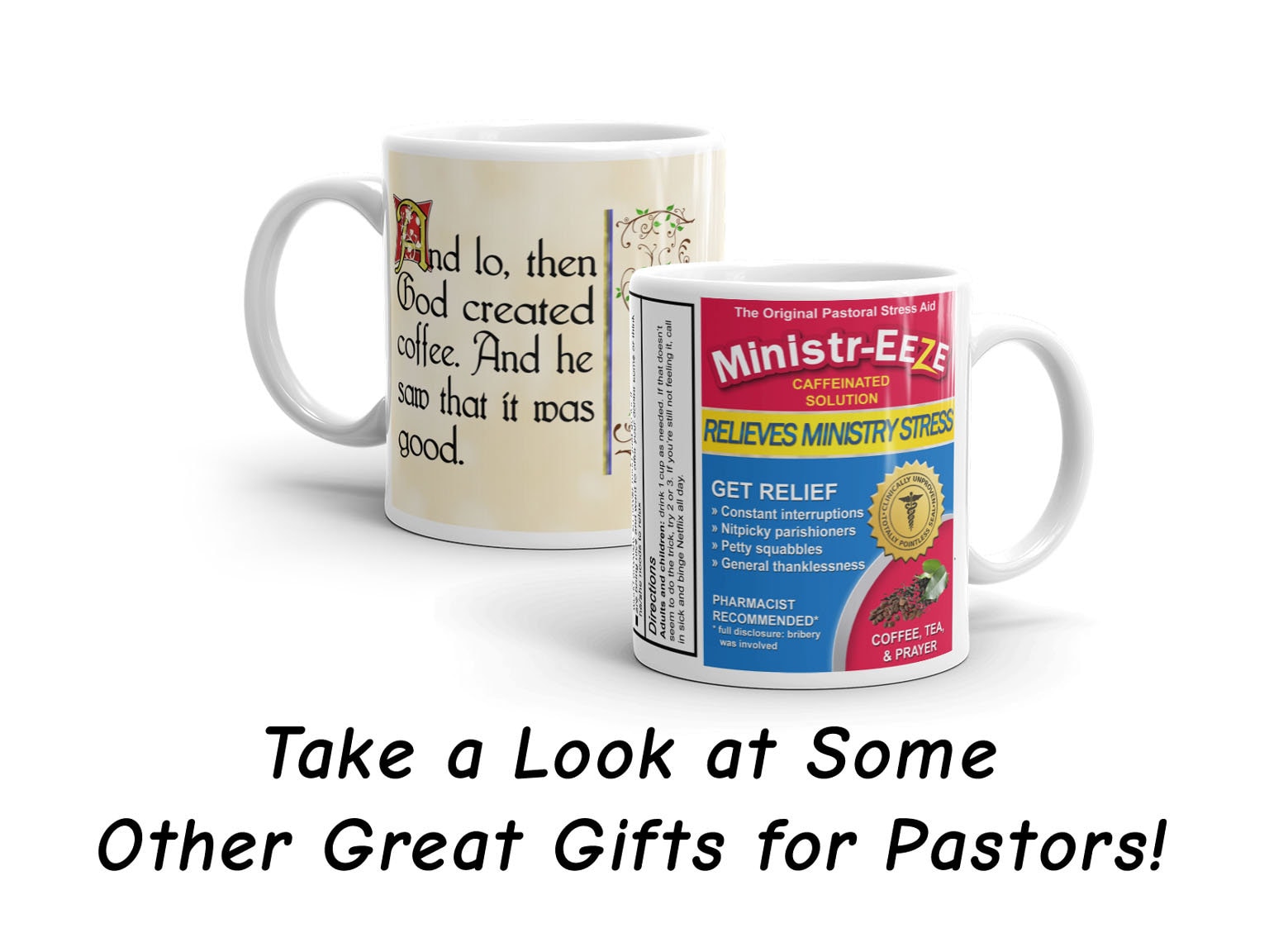 Pastor Gift: Ministr-eeze Box or Bottle Gag Gift for Pastor - Etsy