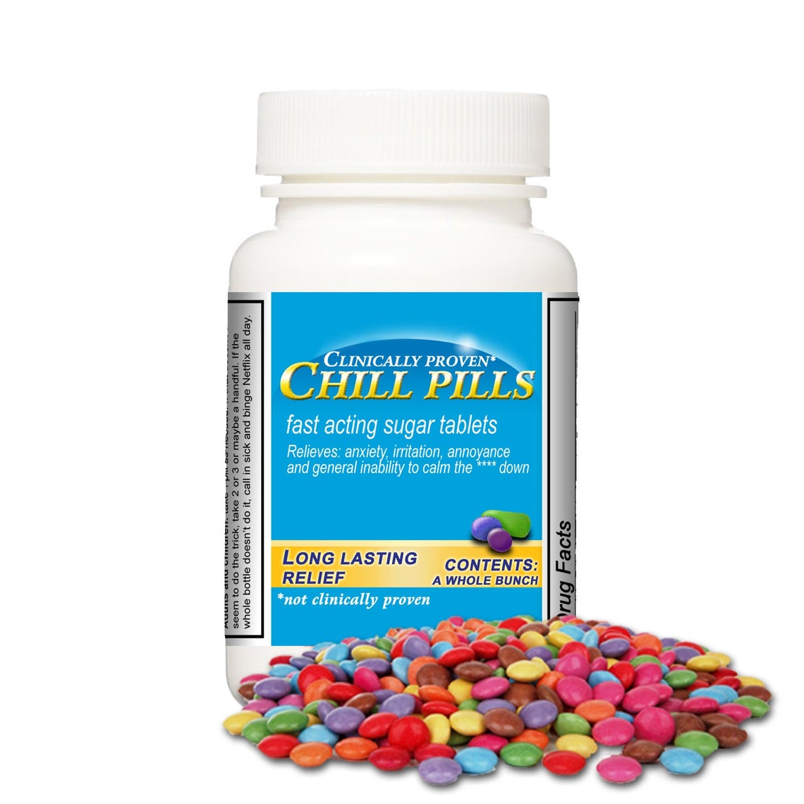 Chill Pills Candy Box or Bottle Mental Health Gag Gift - Etsy