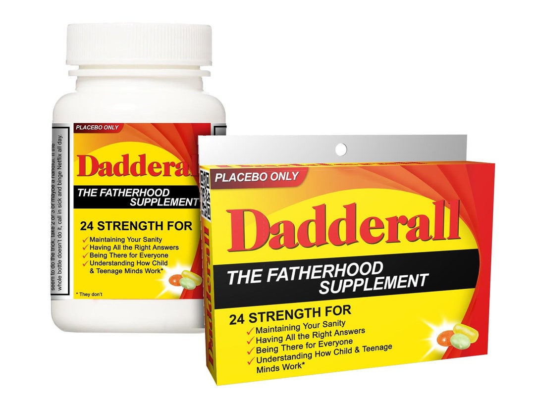 Father's Day Gift: Dadderall Box or Bottle - the Fatherhood Supplement ...