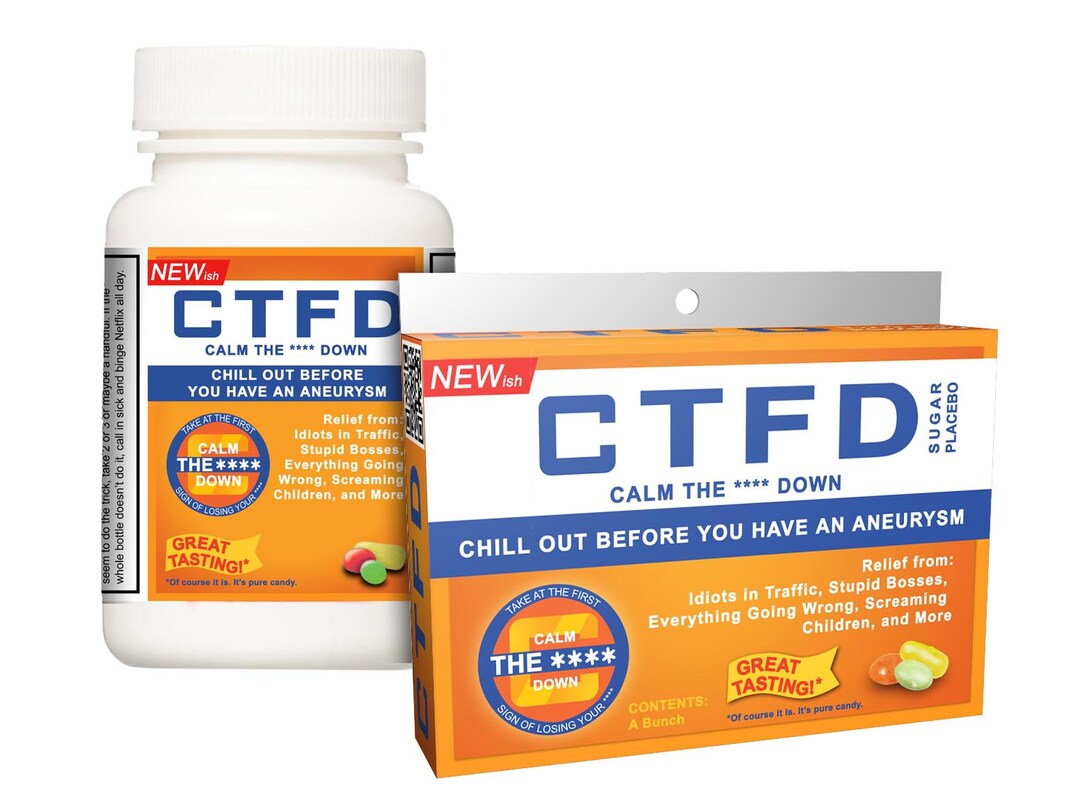 Nurse Gift / Pharmacist Gift: CTFD Box or Bottle! the Gag Gift for Your ...