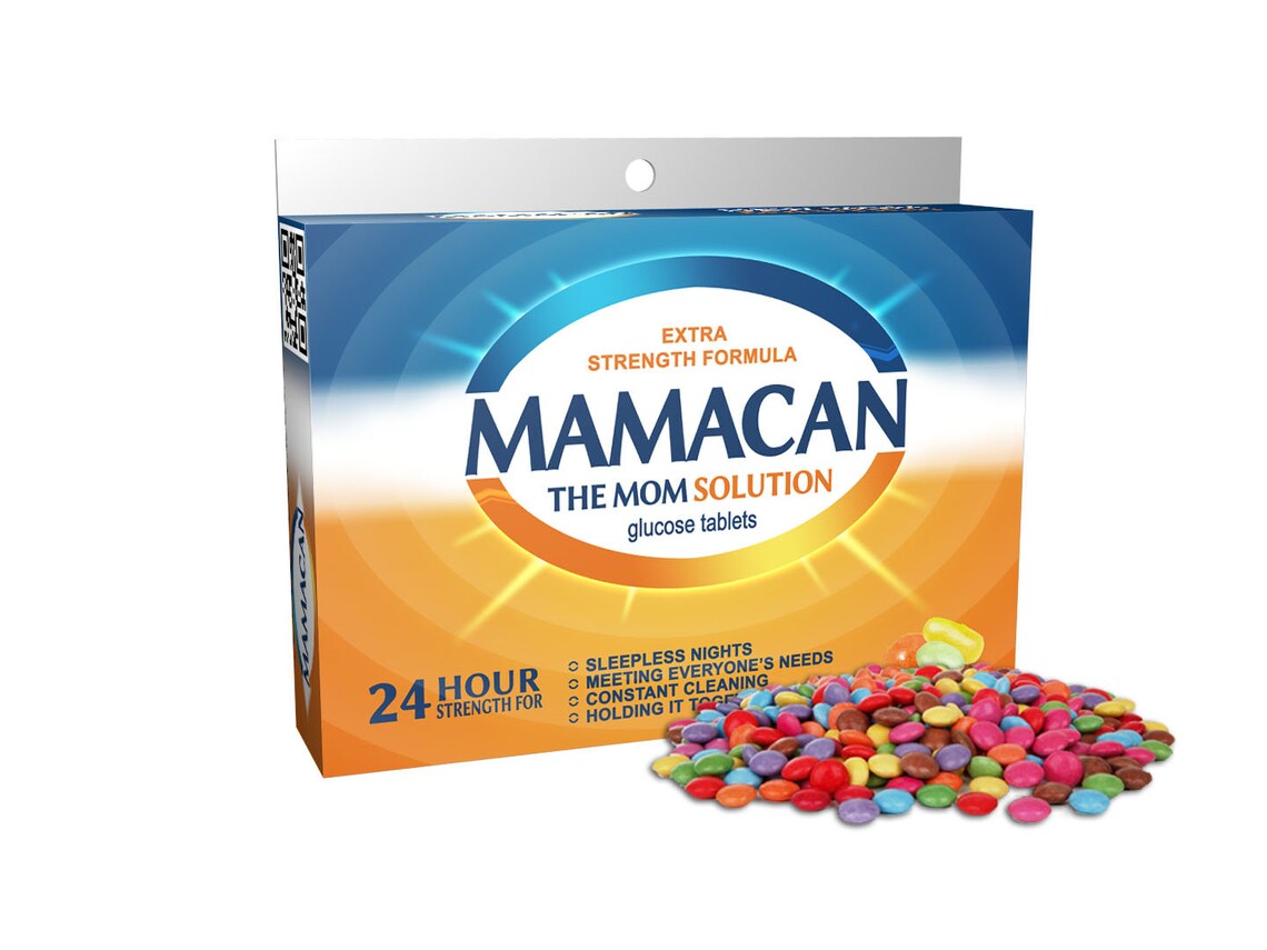 Gift for Mom: Mamacan Box or Bottle Gag Gift for Moms | Etsy