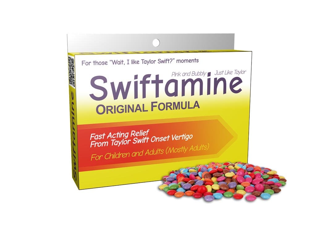 Taylor Swift Gift: Swiftamine Candy Box or Bottle Shake It | Etsy