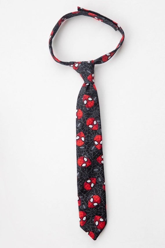 Spiderman Necktie | Etsy