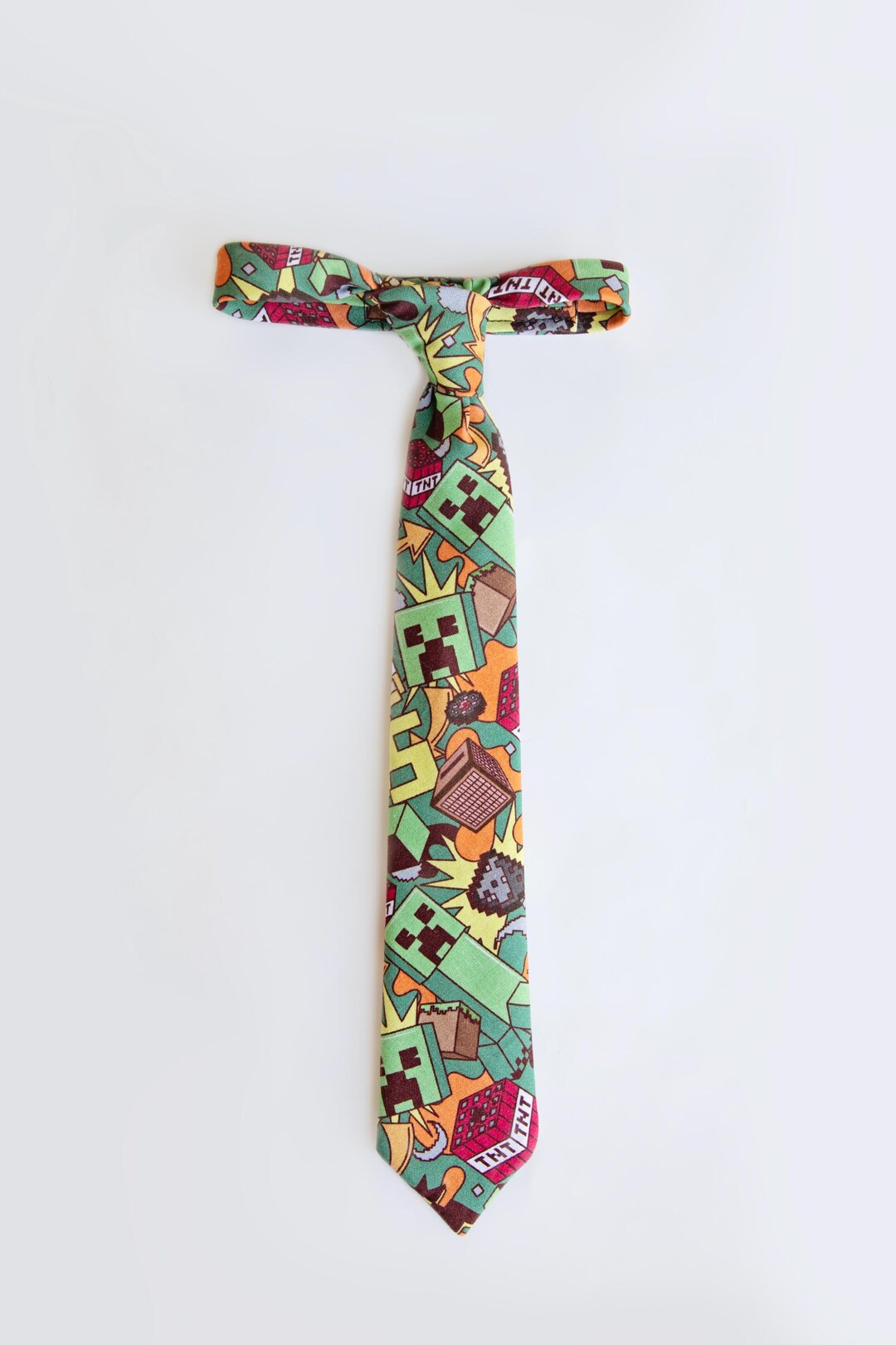 Creeper Tossed Necktie - Etsy