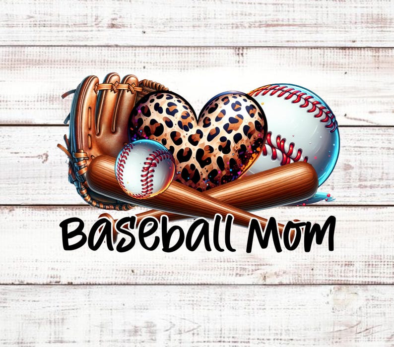 Baseball Mom Sublimation Design Png Baseball Mom Shirt Gift for Her Diy ...