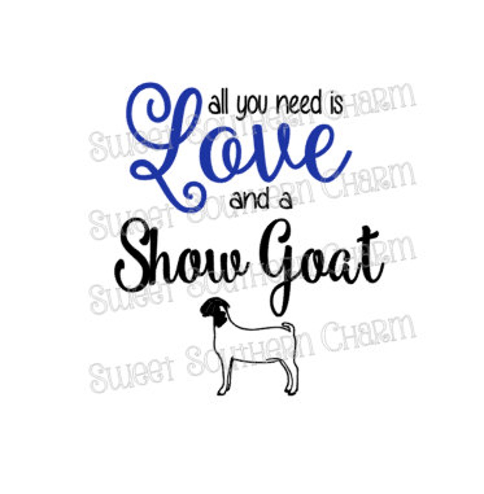 SVG File Goat SVG File Show Goat File Svg Files - Etsy