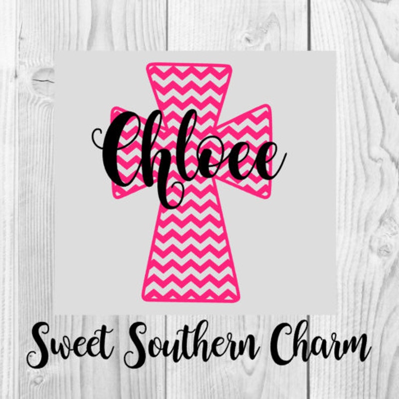 Chevron Cross - Etsy