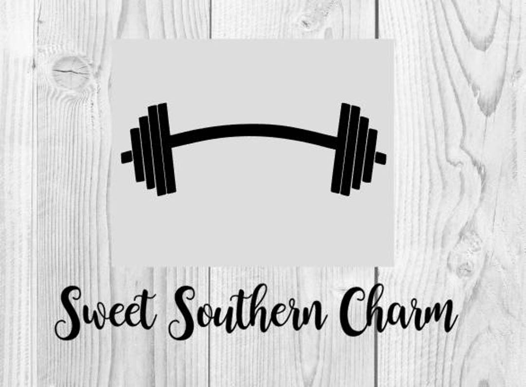 Powerlifting Svg Gym Silhouette Fitness Svg Workout Svg Barbell Svg ...