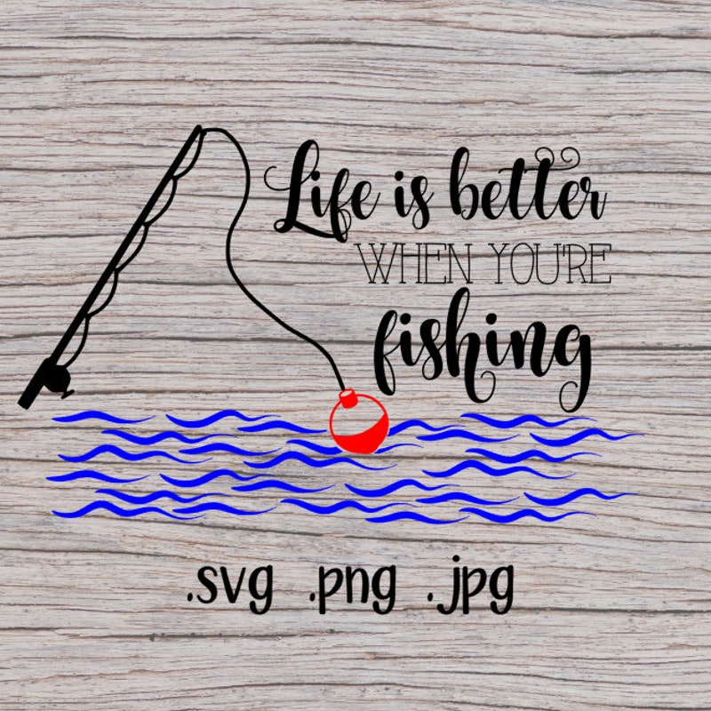 Bobber Svg - Etsy