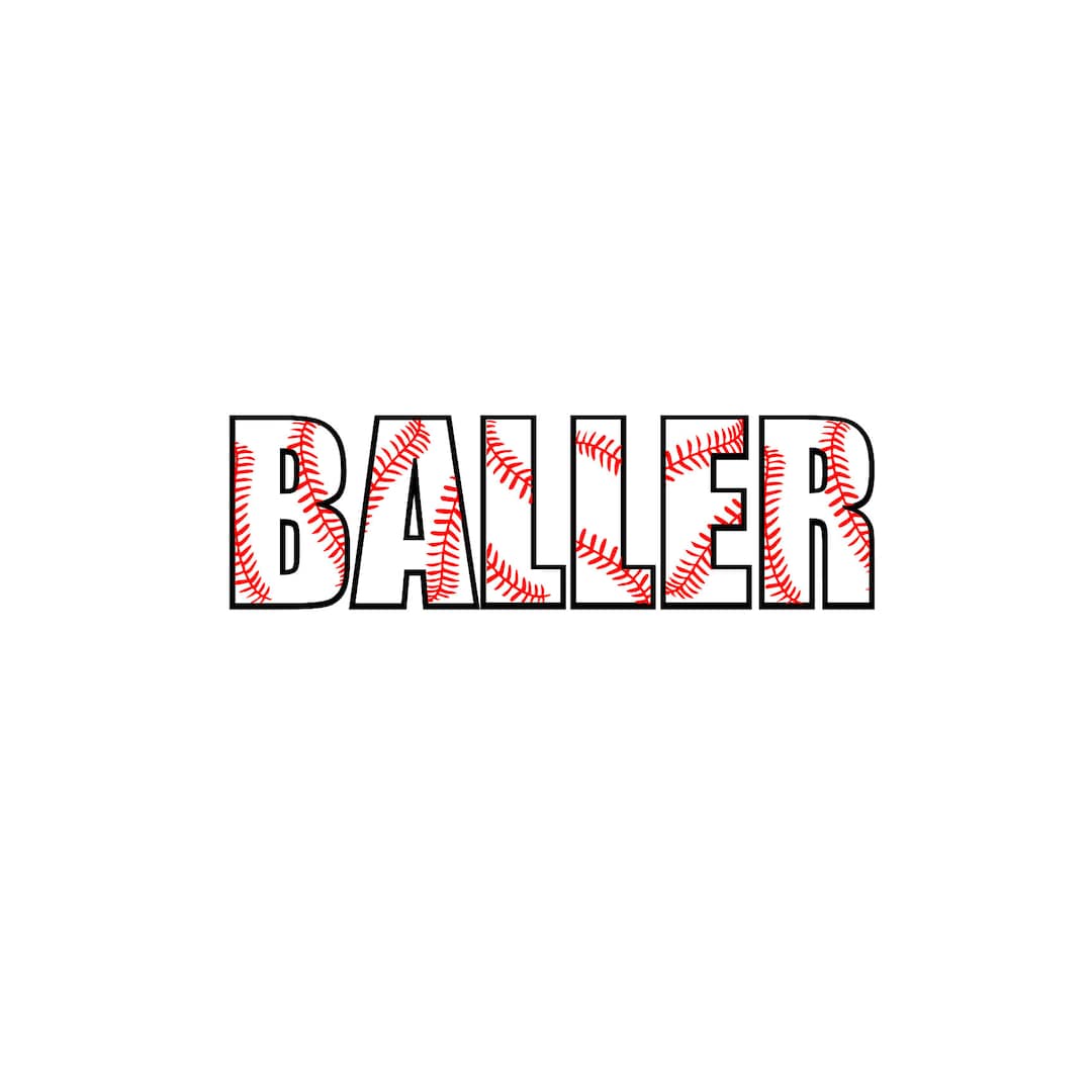 Baller Svg - Baseball Svg - Baseball Svg Files - Svg File - Svg Files ...